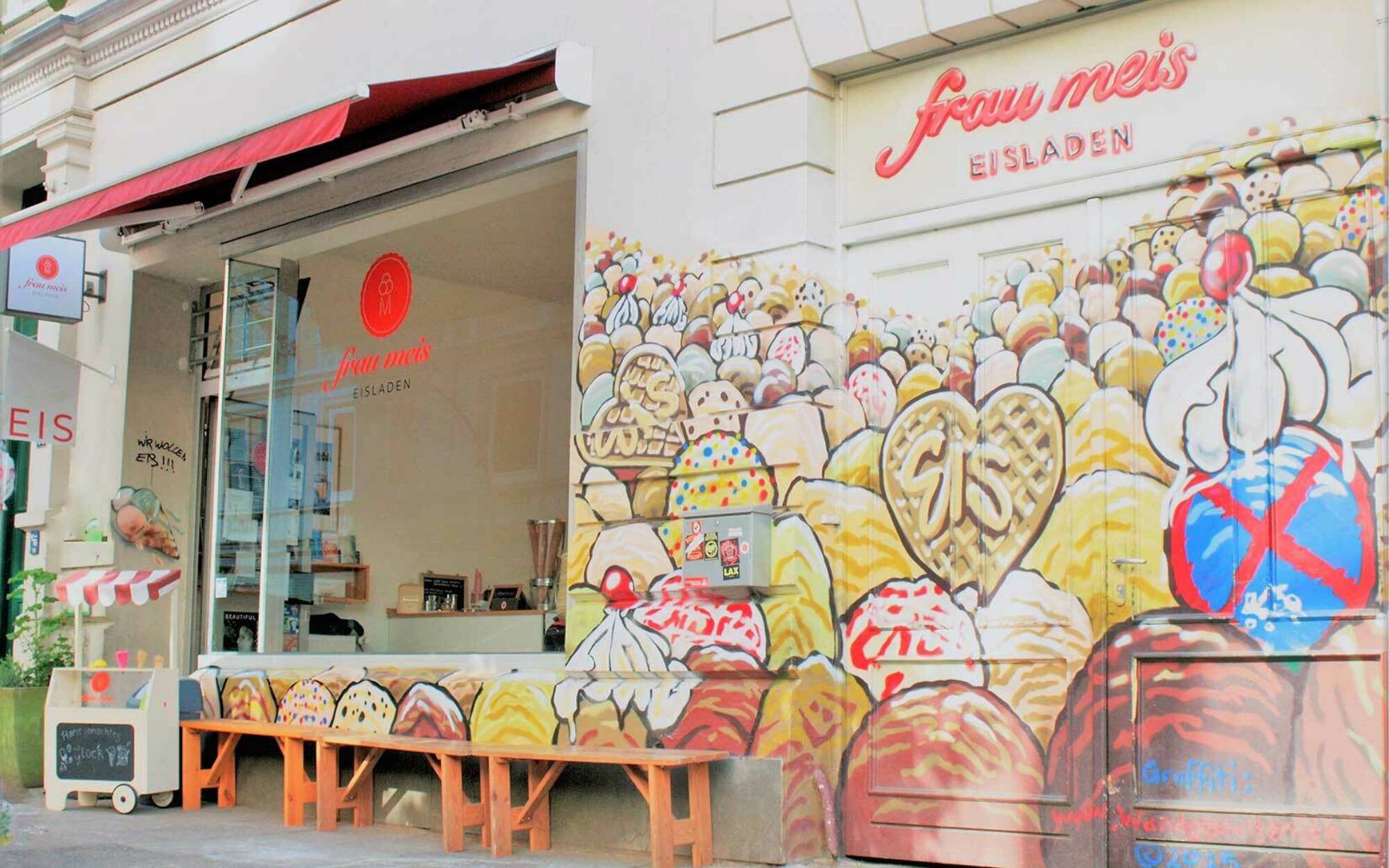 Frau Meis Eisladen: Kleines Eiscafé in Ottensen | Genuss-Guide