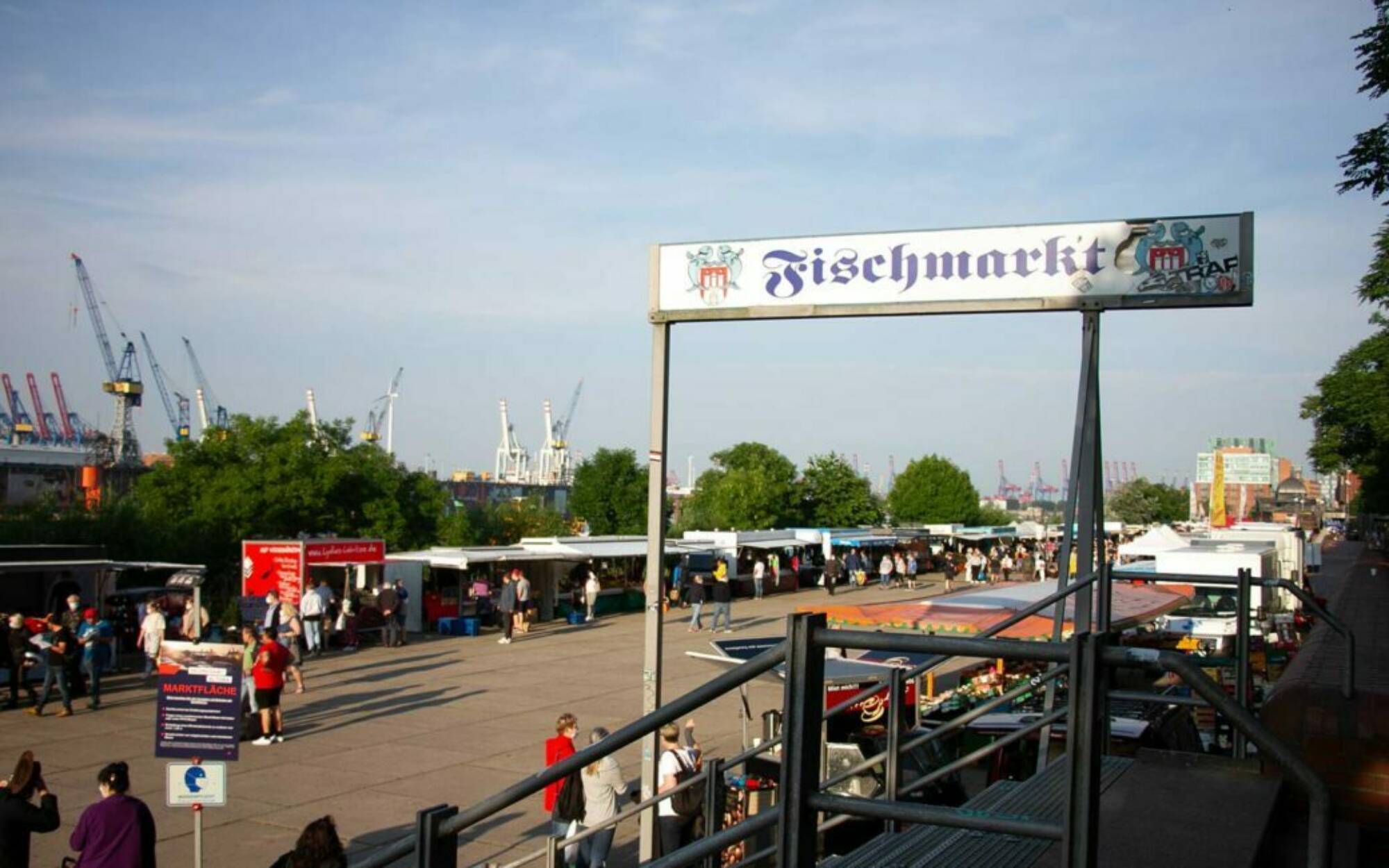 Der Hamburger Fischmarkt darf wieder öffnen | Genuss-Guide